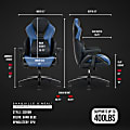 Shaquille O Neal Sciron Big Tall Ergonomic High Back Vegan Leather ...