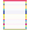 Gartner Studios Design Paper 8 12 x 11 60 Lb Bright Stripes Pack Of 100 ...