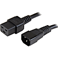 StarTech.com 3 ft Heavy Duty 14 AWG Computer Power Cord C14 to C19 For ...