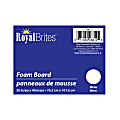 Royal Brites Foam Board 30 x 40 White - Office Depot