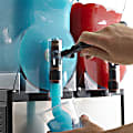 Omega Slushy Machine 2 Chamber Silver - Office Depot