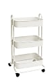 American Crafts We R Memory Keepers 3 Tier Steel Rolling Storage Cart ...