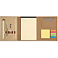 Custom Desk Tri Fold Stationary Set 8 14 x 6 Natural - Office Depot