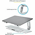 StarTech.com Laptop Stand for Desk Supports 5kg 11lb Aluminum Silver ...
