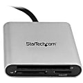 StarTech.com USB 3.0 Flash Memory Multi Card ReaderWriter with USB C SD ...