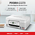 Canon PIXMA G3270 MegaTank Wireless Inkjet All In One Color Printer ...