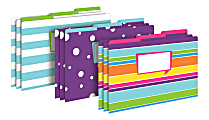 Barker Creek On Point File Folders Legal Size Assorted Designs Pack Of ...