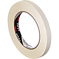 3M 101 Masking Tape 3 Core 0.5 x 180 Tan Case Of 12 - Office Depot