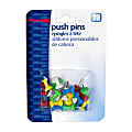 OIC Pushpins Assorted Colors Pack Of 20 - Office Depot
