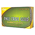 Alliance Rubber Pale Crepe Gold Rubber Bands 117B 7 x 18 1 Lb Box Of ...