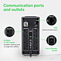 APC 8 Outlet Uninterruptible Power Supply Black BN1050M - Office Depot