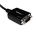 StarTech.com USB to Serial Adapter 1 Port COM Port Retention Texas Instruments TIUSB3410 USB to ...