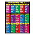 Teacher Created Resources Other Ways To Say Chart 17 x 22 Multicolor ...