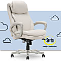 Serta Smart Layers Arlington AIR Ergonomic Bonded Leather High Back ...