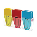 Clip rite Clip Tabs 1 14 BlueRedYellow 24 Clip Tabs Per Pack Set Of 6 ...