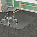 Realspace SuperMat Chair Mats Medium Pile Carpet 46 x 60 Rectangle ...