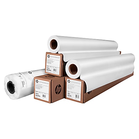 HP Q6574A Universal Instant Dry Gloss Wide Format Roll 24 x 100 35 Lb ...