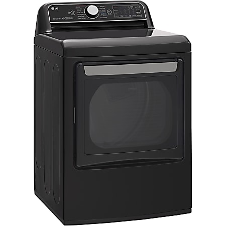 LG DLEX7900BE Electric Dryer 7.30 ftsup3 Front Loading Vented 12 Modes ...