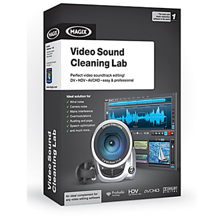 MAGIX Video Sound Cleaning Lab Download Version - Office Depot