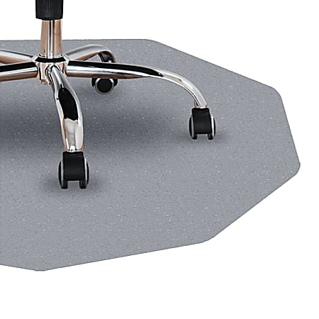Floortex 9Mat Gaming Chair Mat For Hard Floors 38 x 39 Clear - Office Depot