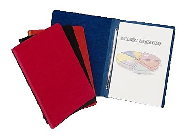 ACCO Presstex Binder Side Bound 11 x 8 12 60percent Recycled Black ...