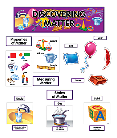 Creative Teaching Press Mini Bulletin Board Set Discovering Matter ...