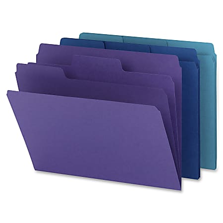 Smead SuperTab Organizer Folders Letter Size 34 Expansion 13 Tab Cut ...