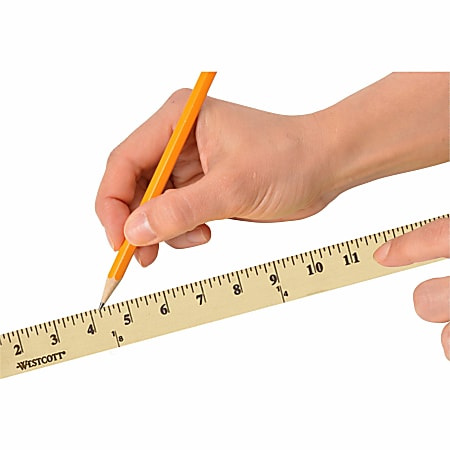 Westcott Extra Heavy Duty Wood Yardstick - Office Depot