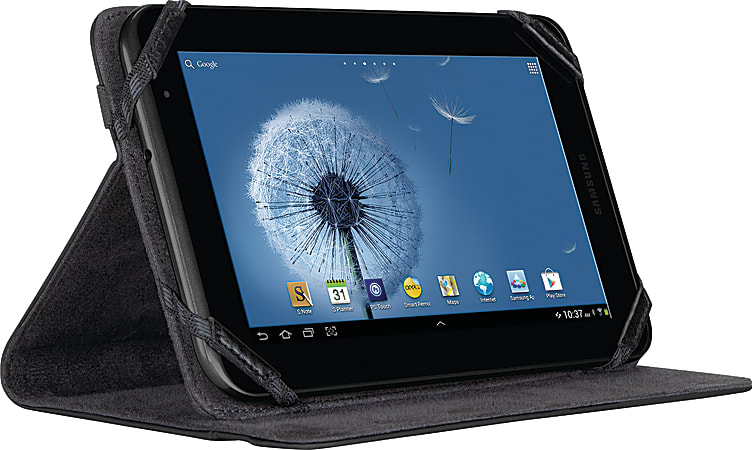 Targus Kickstand Case For 7 Tablets 5 x 0.79 x 7.35 Black - Office Depot