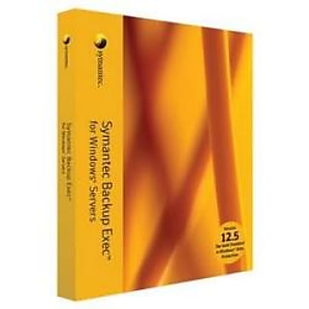 Symantec Backup Exec v.12.5 for Windows Servers License - Office Depot