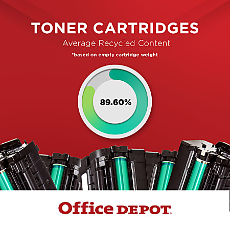 Office Depot Remanufactured Black Toner Cartridge Replacement For HP ...