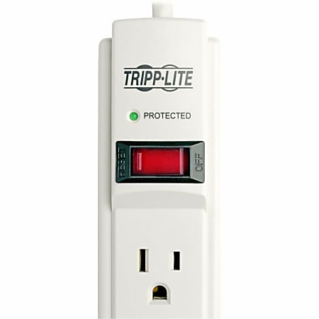 Tripp Lite Surge Protector Power Strip 120V 6 Outlet 6 Cord 790 Joule ...
