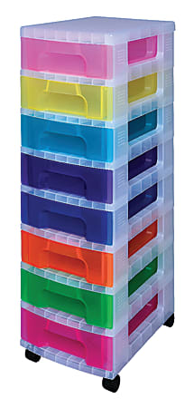Really Useful Box Plastic 8 Drawer Storage Tower 7 Liters 36 12 x 15 34 ...