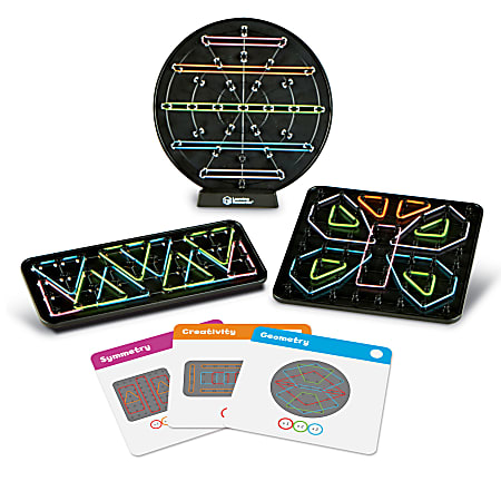 Learning Resources STEM Explorers Geo Glow Art - Office Depot