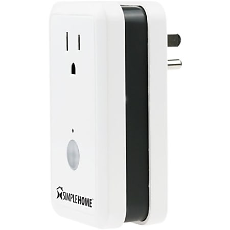 Simple Home Smart Wifi Controlled Wall Outlet - Office Depot
