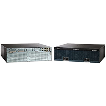 Cisco 3925 Integrated Services Router 4 x HWIC 4 x PVDM 3 x Services ...