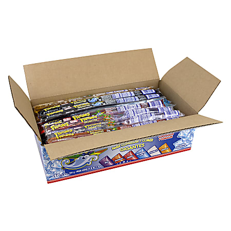 Kisko Freezies Freeze Pops Giant 5.5 Oz Box Of 50 Assorted - Office Depot