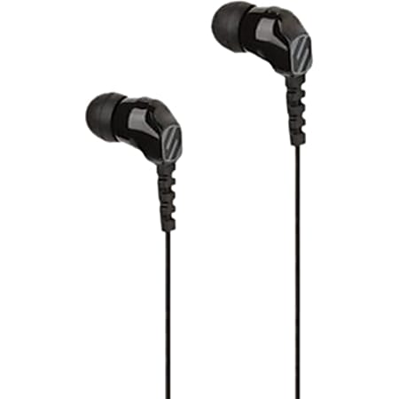 Scosche thudBUDS Earphone Stereo Black Wired 16 Ohm 20 Hz 20 kHz Earbud ...