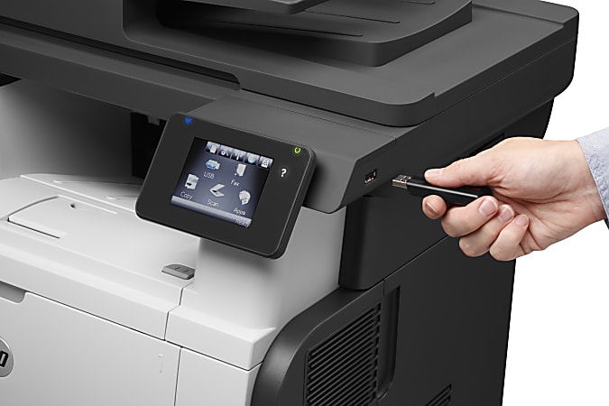 HP LaserJet Pro MFP M521dn Laser Monochrome Printer - Office Depot