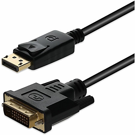 Addon Dp To Dvi 25Pin Cable Passive Displayport2Dvi6F - Office Depot