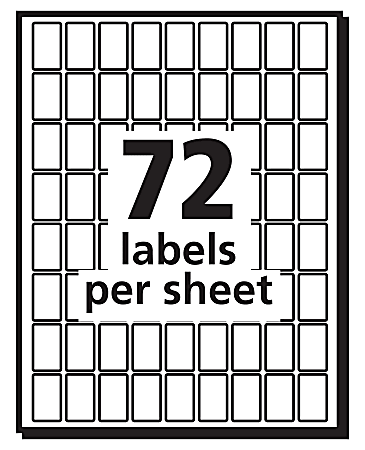 small square printable labels