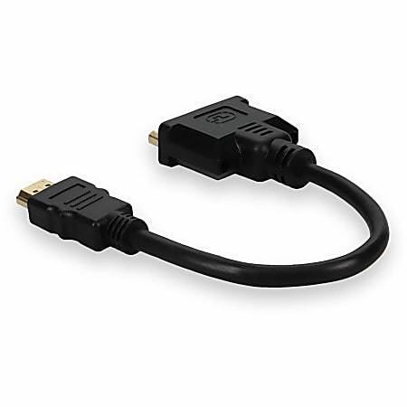 Addon Hdmi To Dvi D Adapter Cable M Hdmi2Dvid - Office Depot