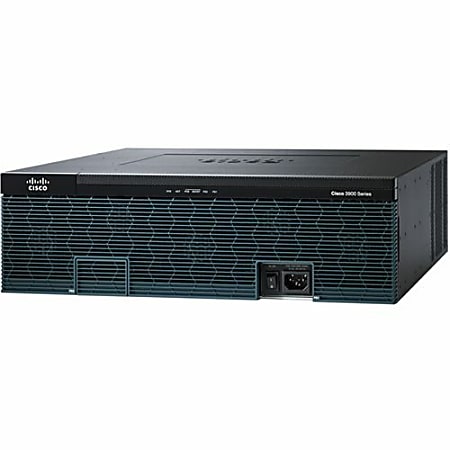 Cisco 3945E Integrated Services Router 4 Ports PoE Ports Management ...