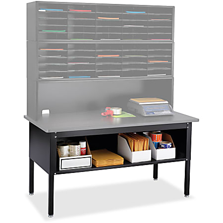 Safco E Z Sort Mailroom Furniture Sorting Table 28 H x 60 W x 30 D ...