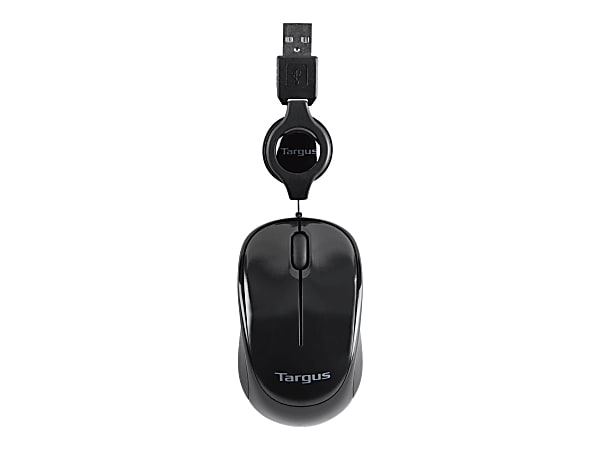 Targus Compact Optical Mouse Black - Office Depot