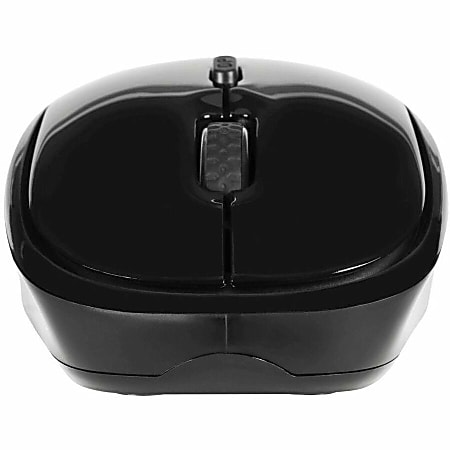 Targus Wireless Optical Mouse Full Size BlackGray AMW50US - Office Depot