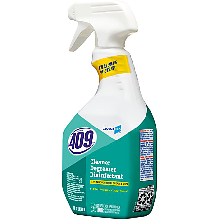 Clorox 409 Cleaner Degreaser Disinfectant Smart Tube Spray 32 Oz Bottle ...