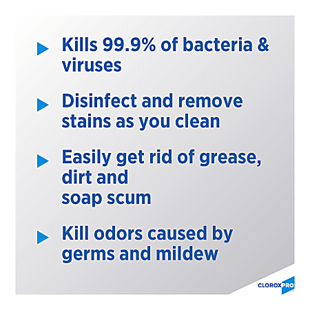 Clorox Clean Up Disinfectant Cleaner With Bleach 32 Oz Bottle - Office ...