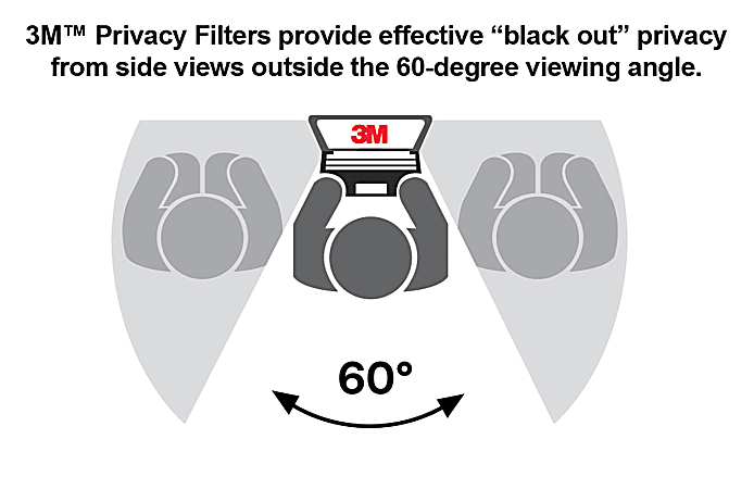 3M Privacy Filter Screen for 24 Widescreen Monitors 169 Aspect Ratio ...