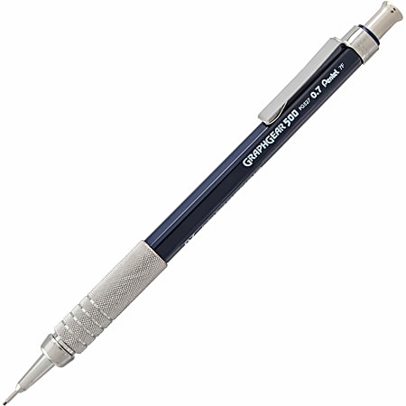 Pentel Graph Gear 500 Automatic Drafting Pencils 0.7 mm Blue Barrel ...